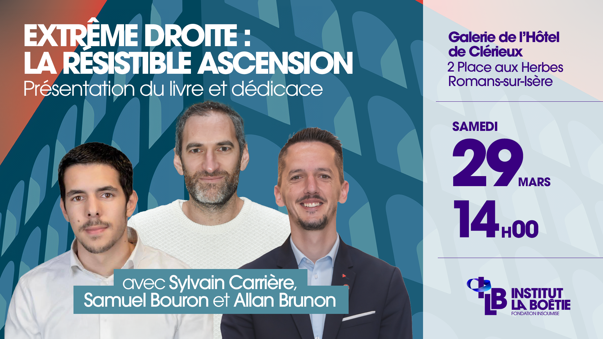 Rencontre & dédicace « Extrême droite : la résistible ascension » avec ...