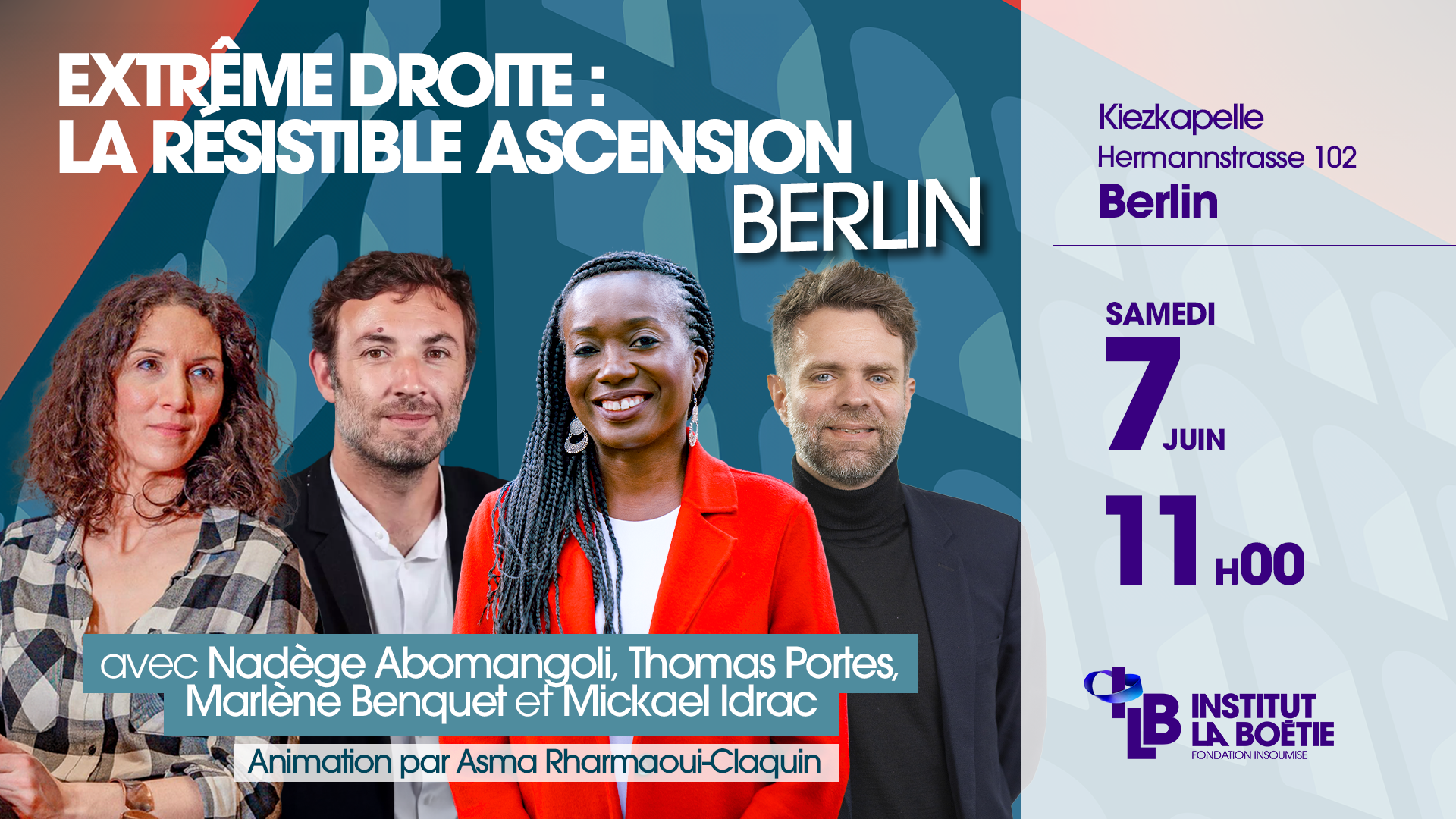 Conférence « Extrême droite : la résistible ascension » avec Marlène ...